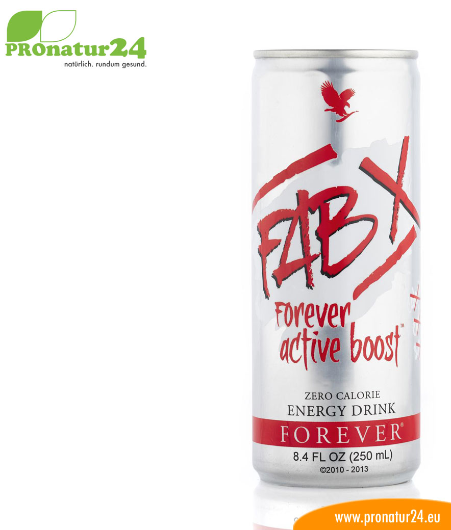 FAB X active boost Energydrink – kalorienfrei mit Aloe Vera (forever ...